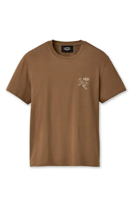 UGG Classic Boot Graphic T-shirt - Coffee Grounds