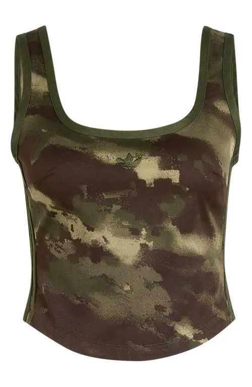 ADIDAS ORIGINALS Camo Corset Top - Multicolor/night Cargo