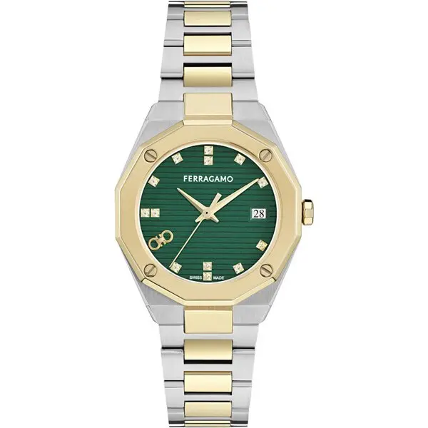 FERRAGAMO Edge Bracelet Watch - Two Tone