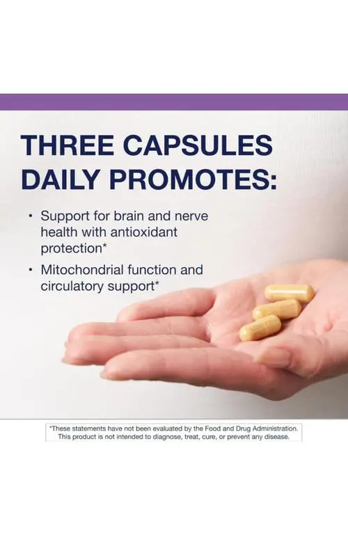 METAGENICS Ceralin Forte Brain Health Energy Metabolism Support Supplement 90 Capsules