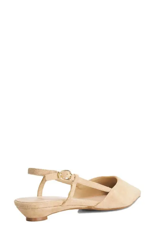 Dune London Homie Leather Slingback Pump