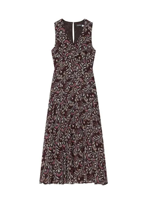 Mint Velvet Sleeveless Floral Print Maxi Dress