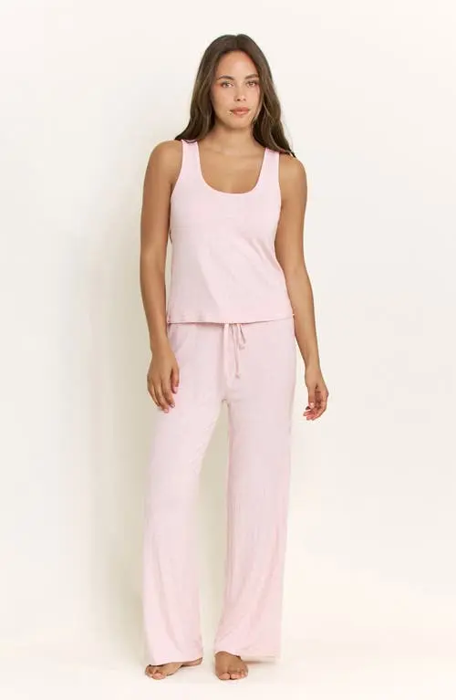 Honeydew Intimates Cloud Modal Rib Tank - Heather Rose Quartz
