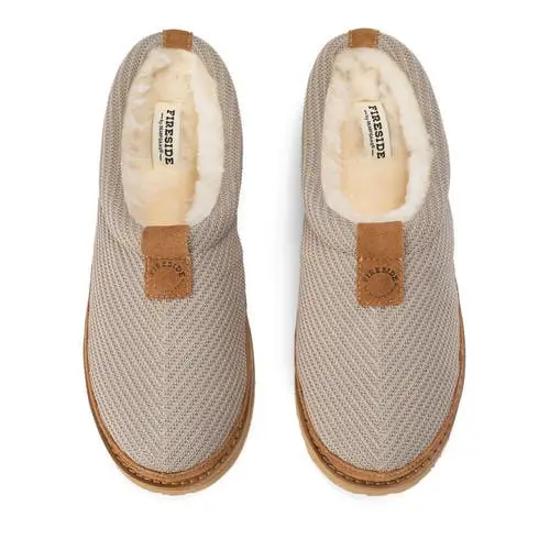 DEARFOAMS Fireside Grafton Water Repellent Knit Clog