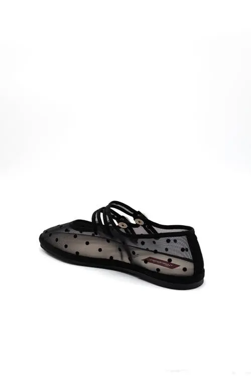 GONDOLINA SHOES Moretta Double Strap Mary Jane Flats