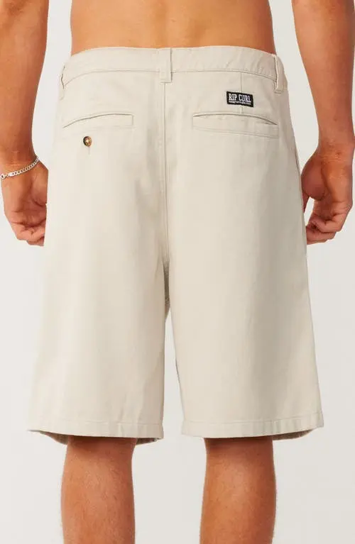 Rip Curl Cotton Twill Walk Shorts