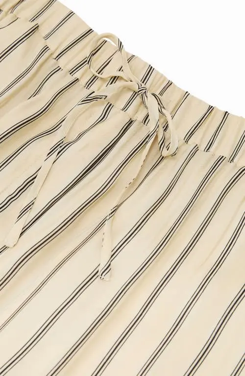 REISS Minnie Wide Leg Stripe Pants