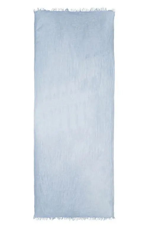 Eileen Fisher Cozy Crinkle Gauze Scarf - Dolphin