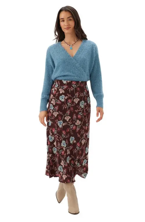 Karen Kane Bias Cut Midi Skirt
