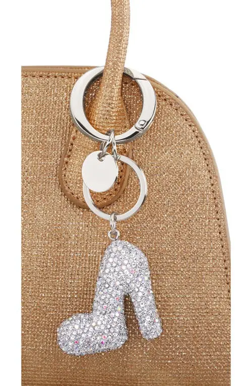 Nina Crystal Pump Bag Charm