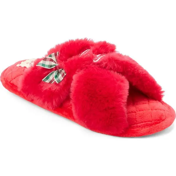 DEARFOAMS Mama Fur Slide Slippers