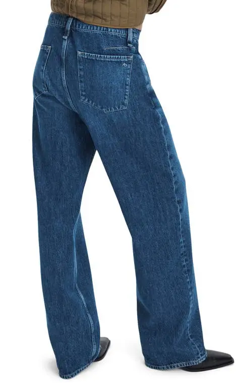 Rag & Bone Phoebe Drawstring Wide-leg Jeans - Floyd