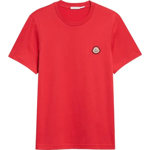 Moncler Cotton Jersey T-shirt - Red
