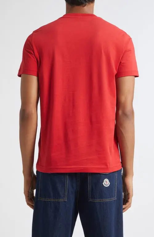 Moncler Cotton Jersey T-shirt - Red