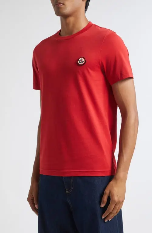 Moncler Cotton Jersey T-shirt - Red