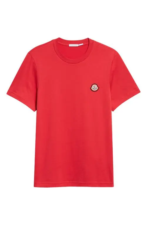 Moncler Cotton Jersey T-shirt - Red