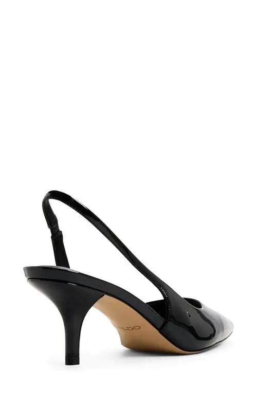 Aldo Stessy Slingback Pointed Toe Pumps - Black