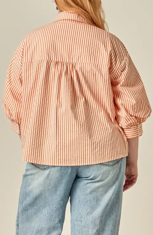 English Factory Striped Balloon Sleeve Shirt