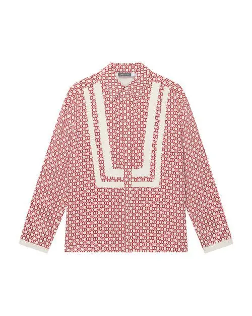 Mint Velvet Geo Print Classic Shirt