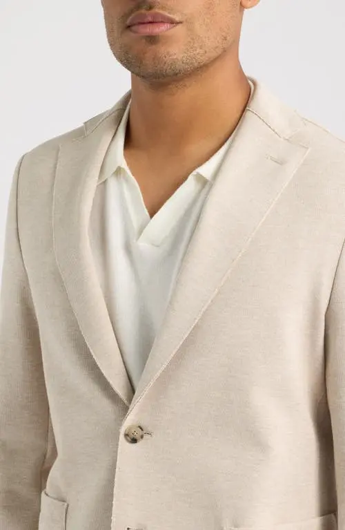 BOSS Hanry Slim Fit Knit Cotton Blend Sport Coat
