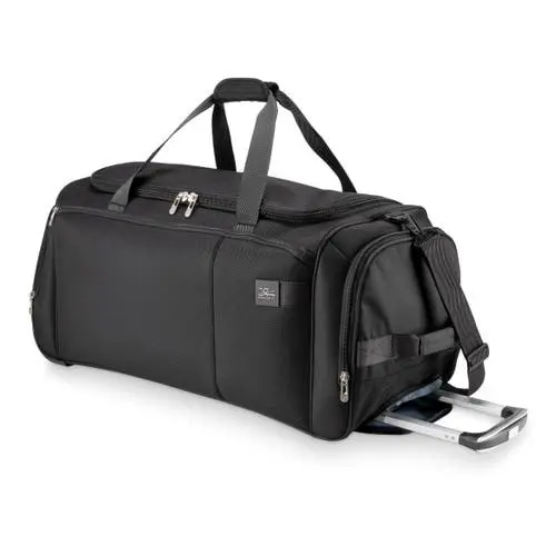 SKYWAY Sigma 7.0 Softside X-large Rolling Duffel Bag - Black
