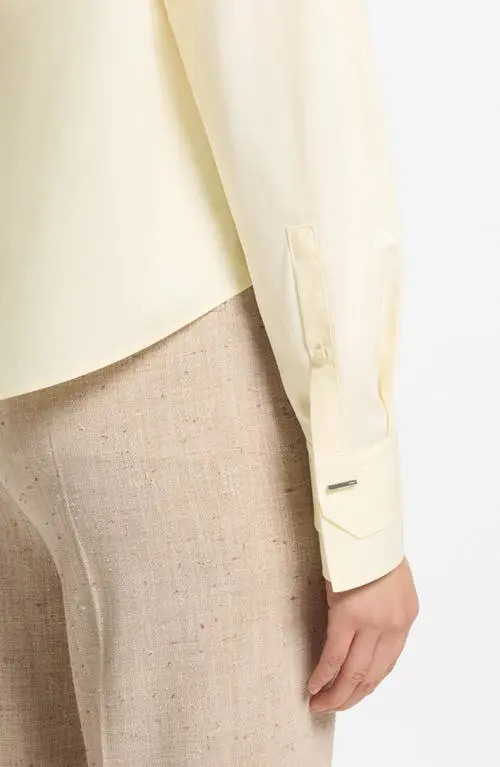 BOSS Bertyna Monday Cotton Button-up Shirt