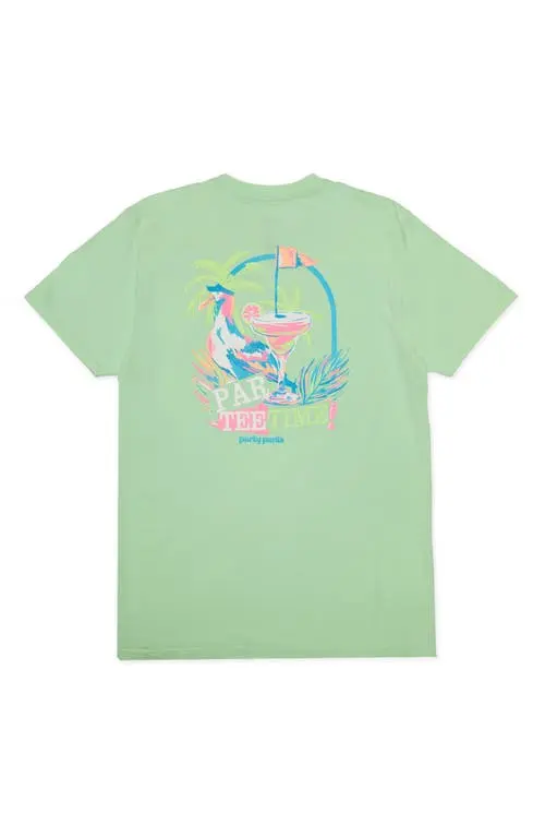 PARTY PANTS Par-tee Time Graphic T-shirt - Chalky Mint