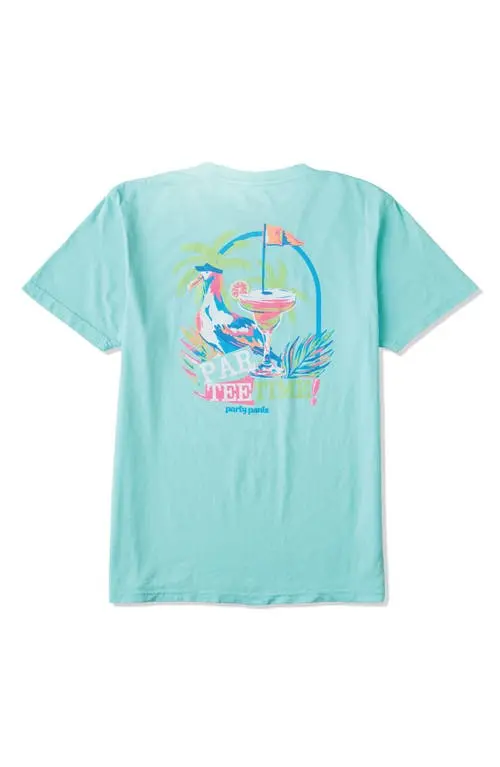 PARTY PANTS Par-tee Time Graphic T-shirt - Chalky Mint