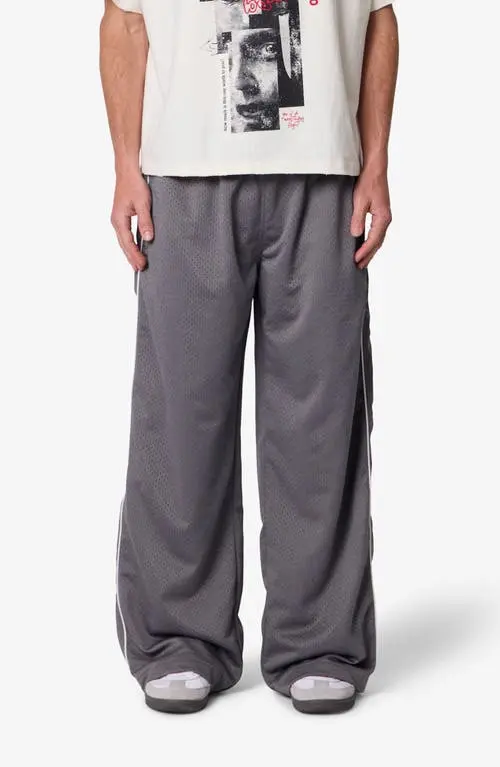 Mnml Sport Mesh Track Pants - Grey