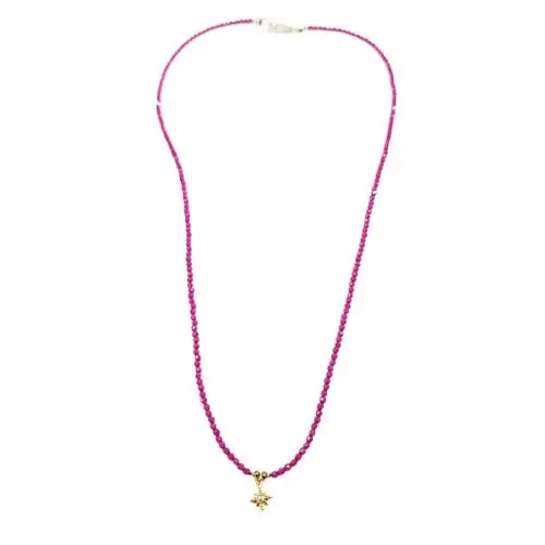MADISON BEVERLY HILLS Ruby Star Necklace