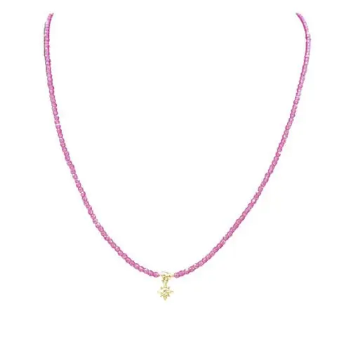 MADISON BEVERLY HILLS Ruby Star Necklace