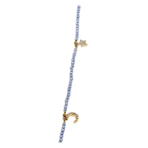 MADISON BEVERLY HILLS Beaded Charm Necklace