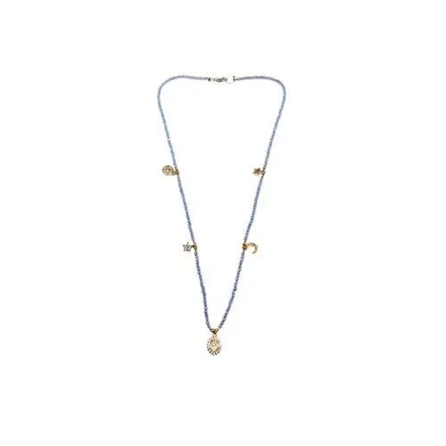 MADISON BEVERLY HILLS Beaded Charm Necklace