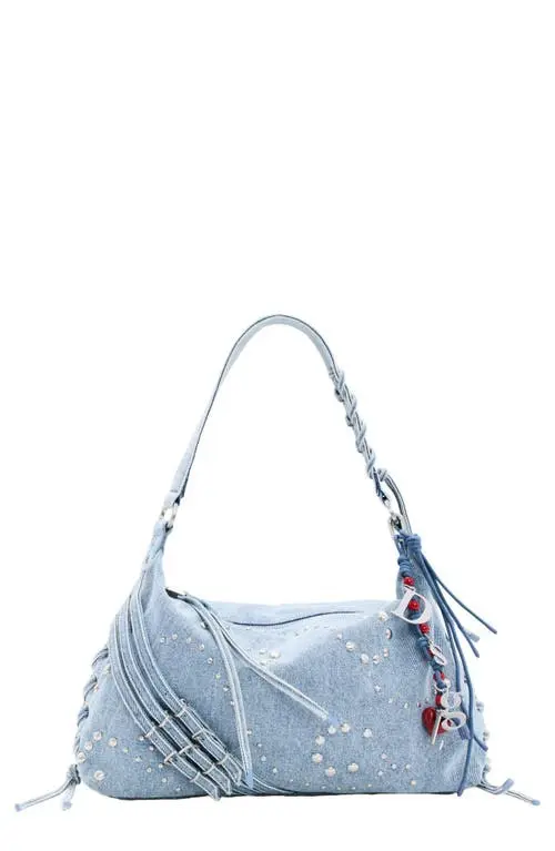 Desigual Medium Denim Shoulder Bag