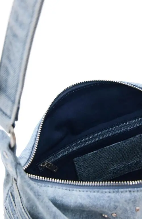 Desigual Medium Denim Shoulder Bag