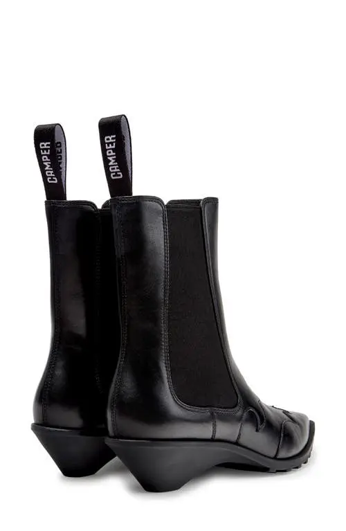 Camper Anita Pointed Toe Chelsea Boot - Black