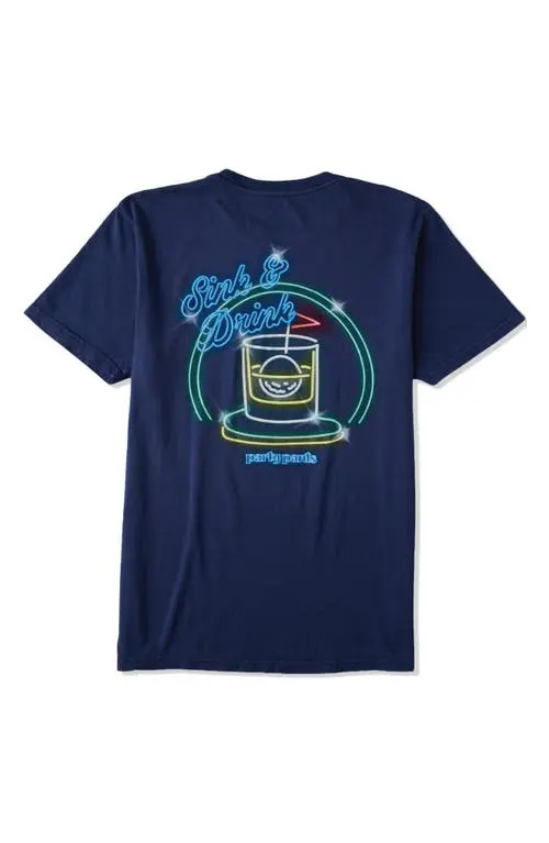 PARTY PANTS Sink N Drink Graphic T-shirt