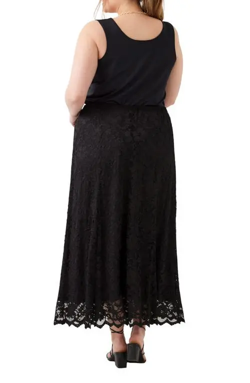 Karen Kane Lace Midi Skirt