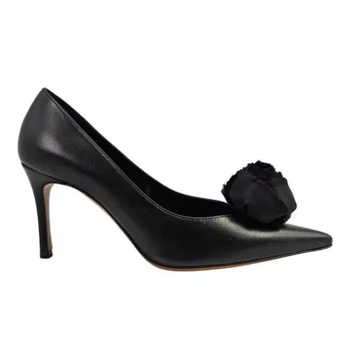 MADISON MAISON X Roberto Festa Linia Flower Leather High Heel Pumps
