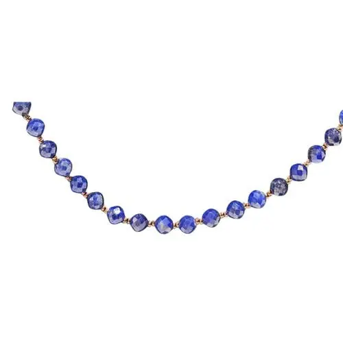 MADISON BEVERLY HILLS Faceted Lapis Necklace