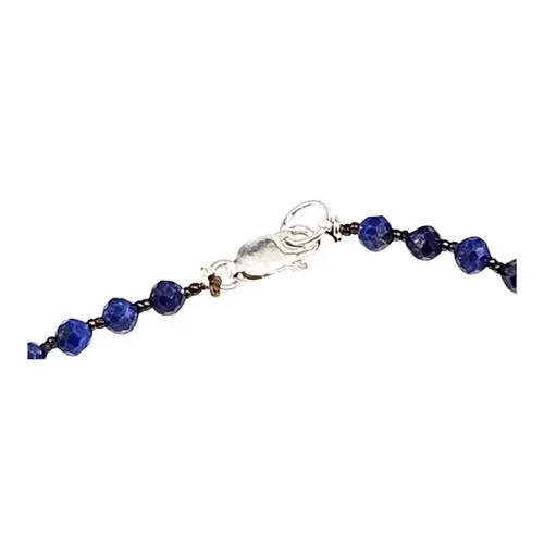MADISON BEVERLY HILLS Faceted Lapis Necklace