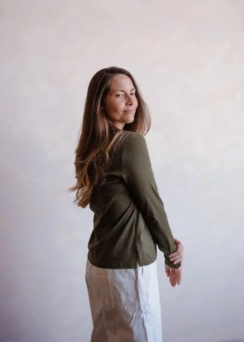 THE SIMPLE FOLK The Simple Long Sleeve - Ocean Blue