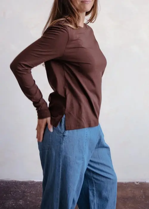 THE SIMPLE FOLK The Simple Long Sleeve - White