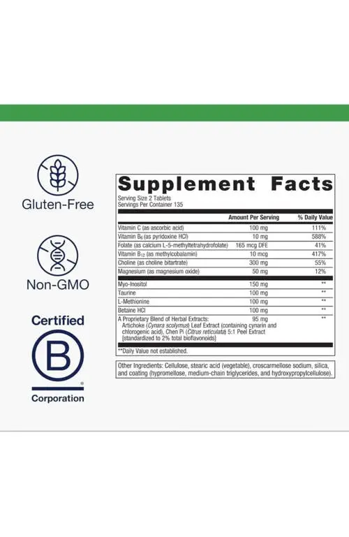 METAGENICS Candibactin-br Concentrated Berberine Intestinal Support Supplement 90 Tablets
