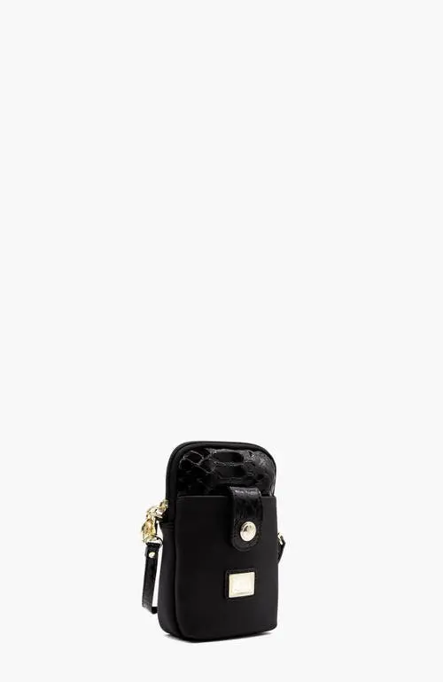 CAVALINHO Cherry Blossom 430 Phone Crossbody Bag - Black