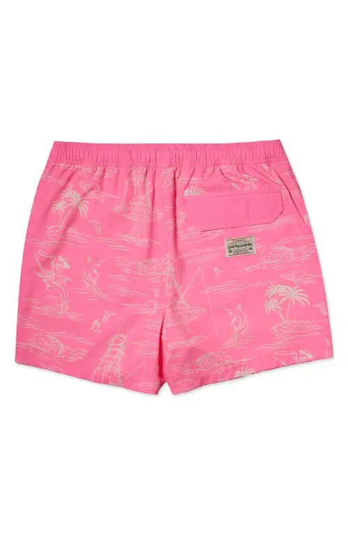 PARTY PANTS Extended Stay 5-inch Starter Swim Trunks