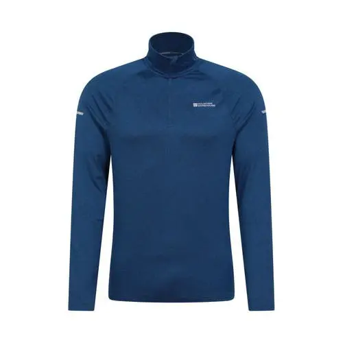 Mountain Warehouse Echo Melange Recycled Half Zip Midlayer Top