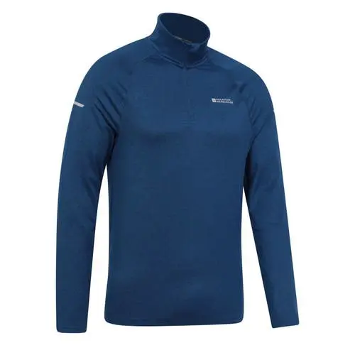 Mountain Warehouse Echo Melange Recycled Half Zip Midlayer Top