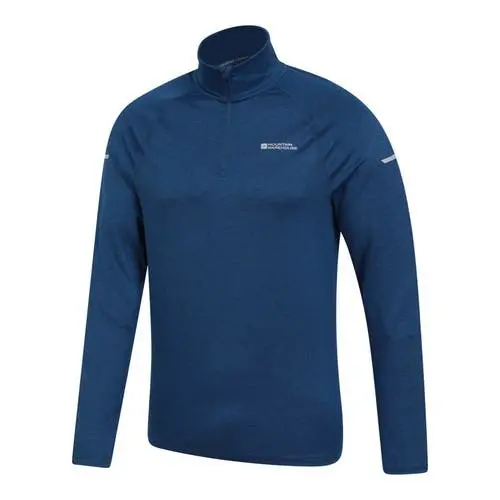 Mountain Warehouse Echo Melange Recycled Half Zip Midlayer Top