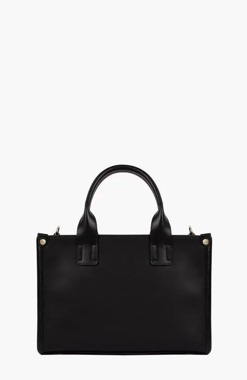 CAVALINHO Structured Handbag With Top Zip Closure - Black